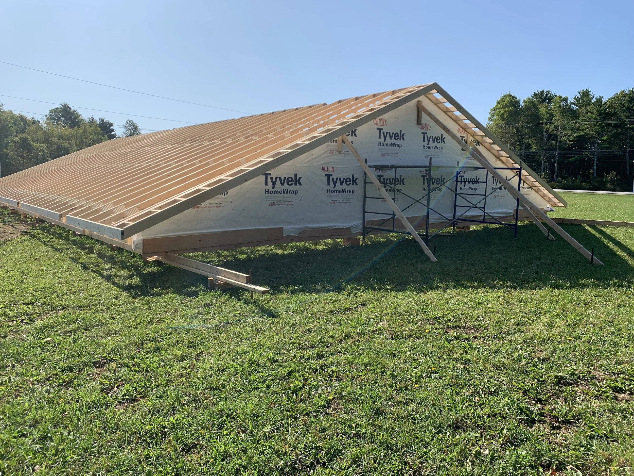 Tern Boatwork's new boat shop, built in 2020, is located in West LaHave ...