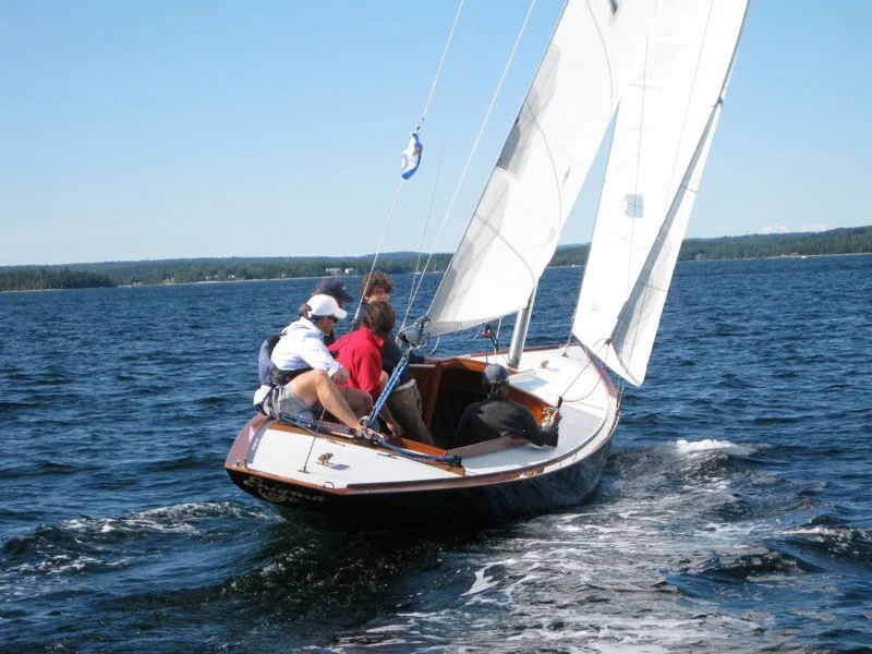 Enigma is a custom built wooden IOD built by Tern Boatworks of Nova ...