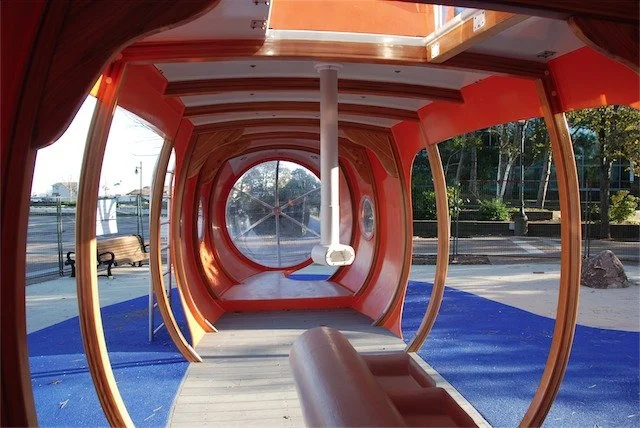 The Submarine Playground located on Halifax's waterfront was designed ...