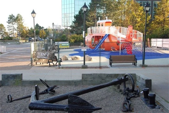 The Submarine Playground located on Halifax's waterfront was designed ...