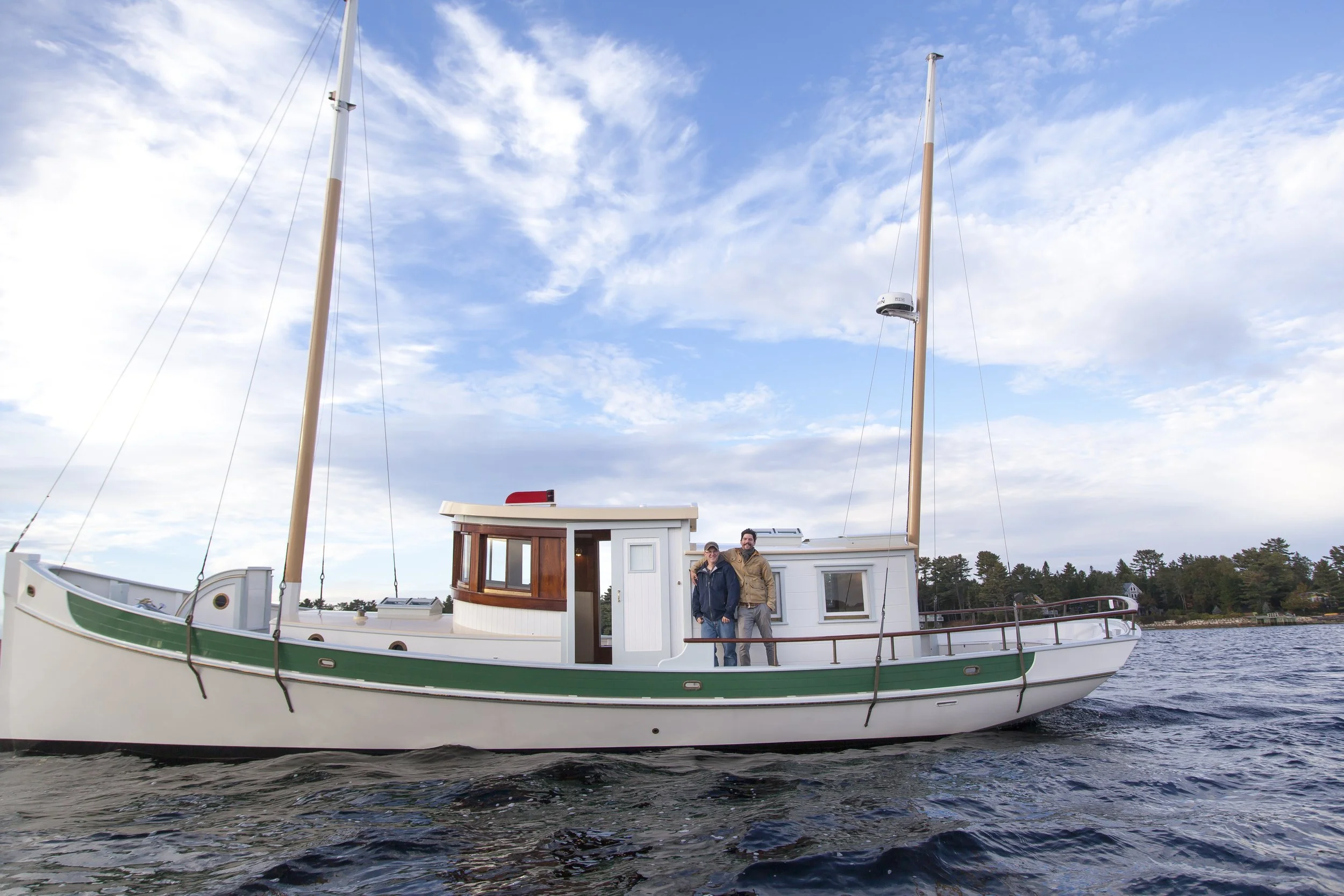 Tari-Ann is a custom built 48' Ketch motorsailer built by Tern ...