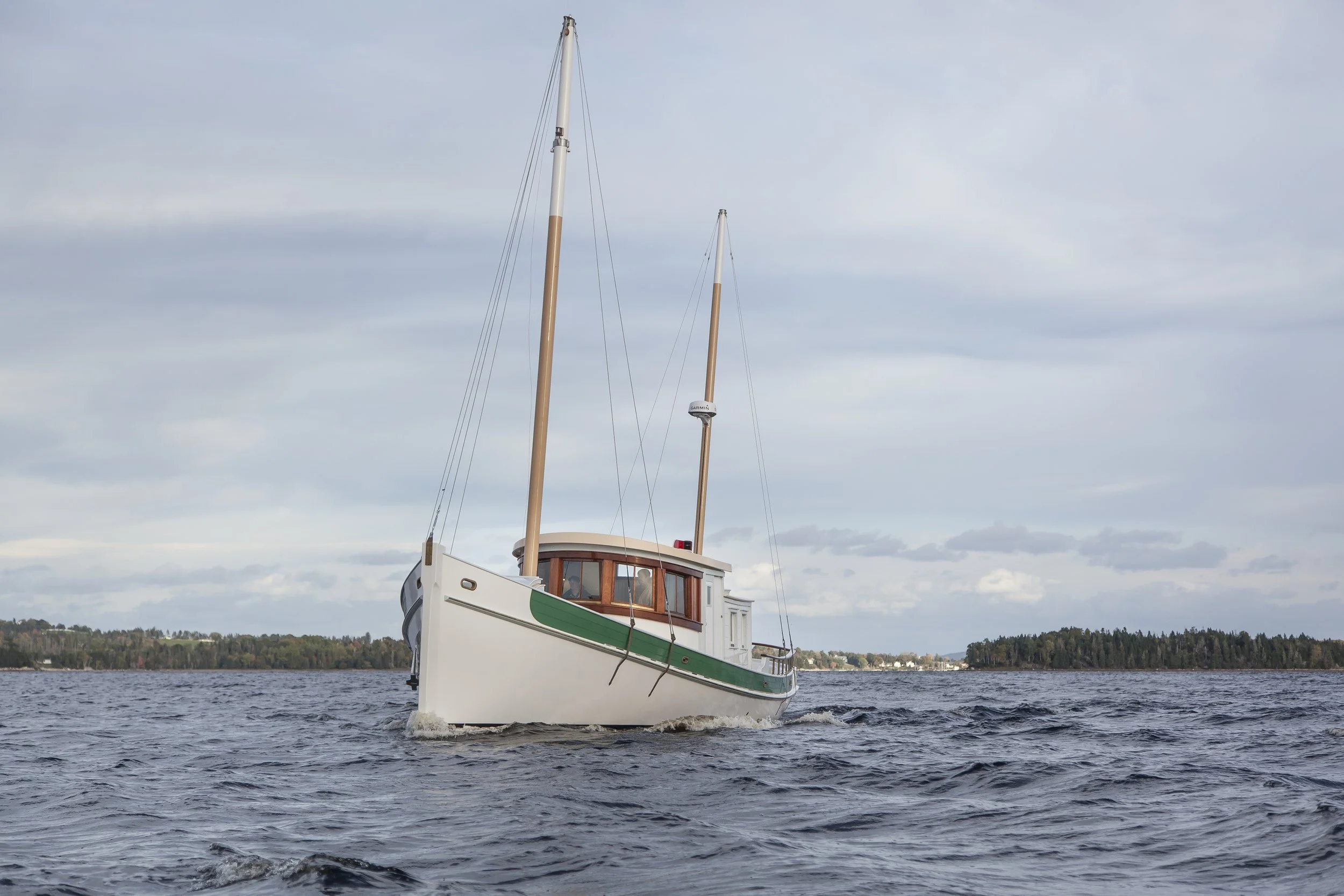 Tari-Ann is a custom built 48' Ketch motorsailer built by Tern ...