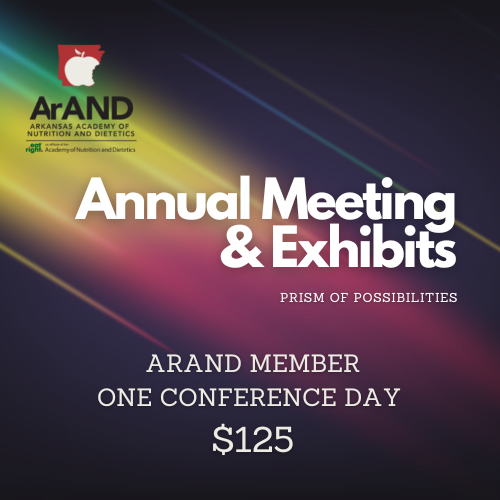 AME Registration — Arkansas Academy of Nutrition and Dietetics