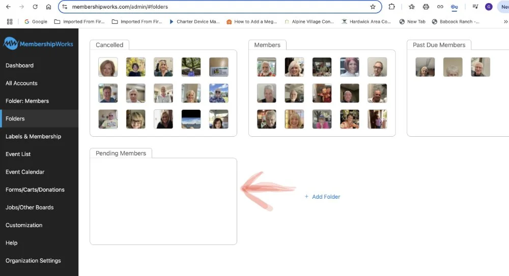 How to Accept a New Member — OTOW Active Singles Club