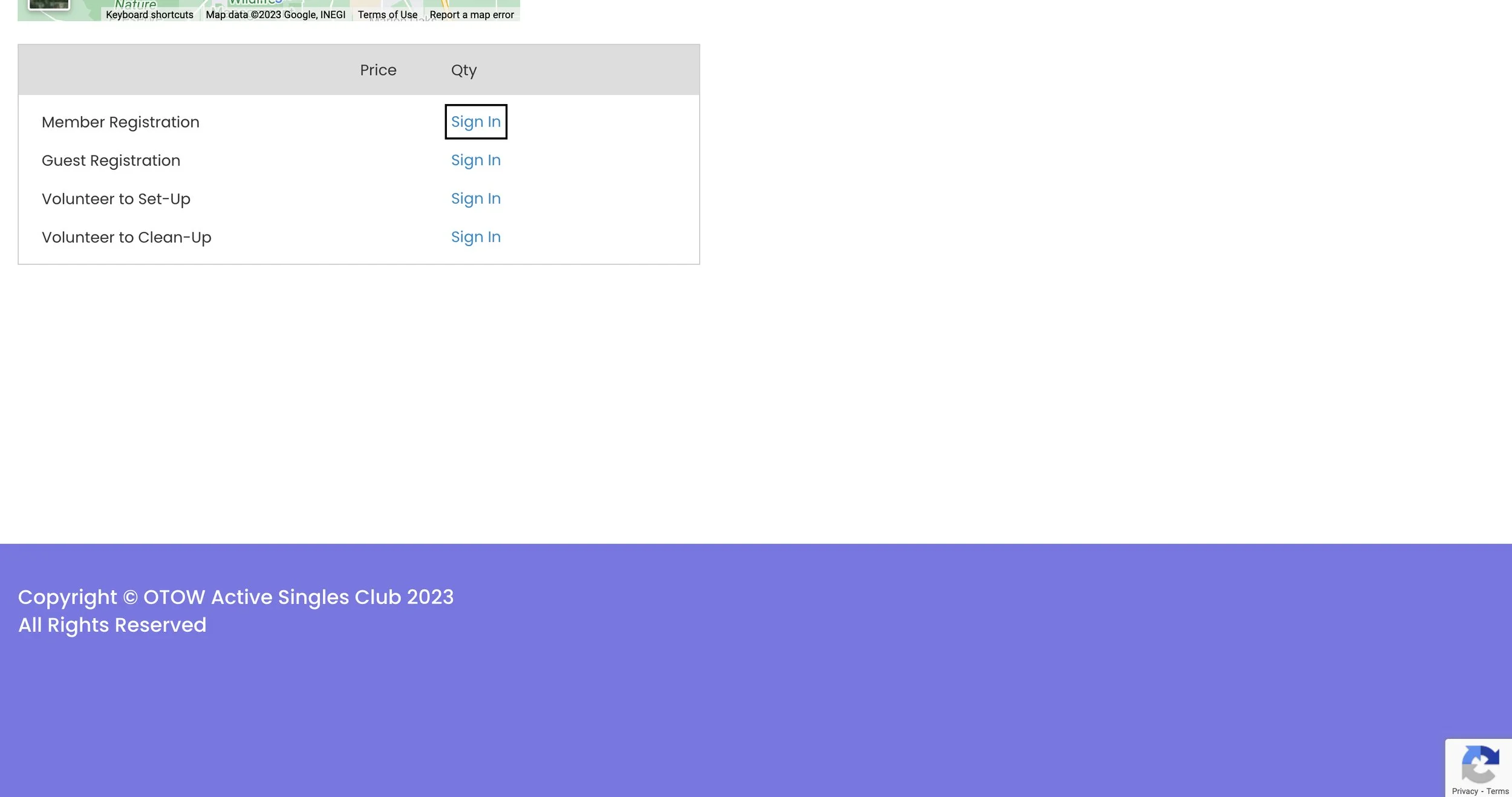 How to Register for an Event/Activity — OTOW Active Singles Club