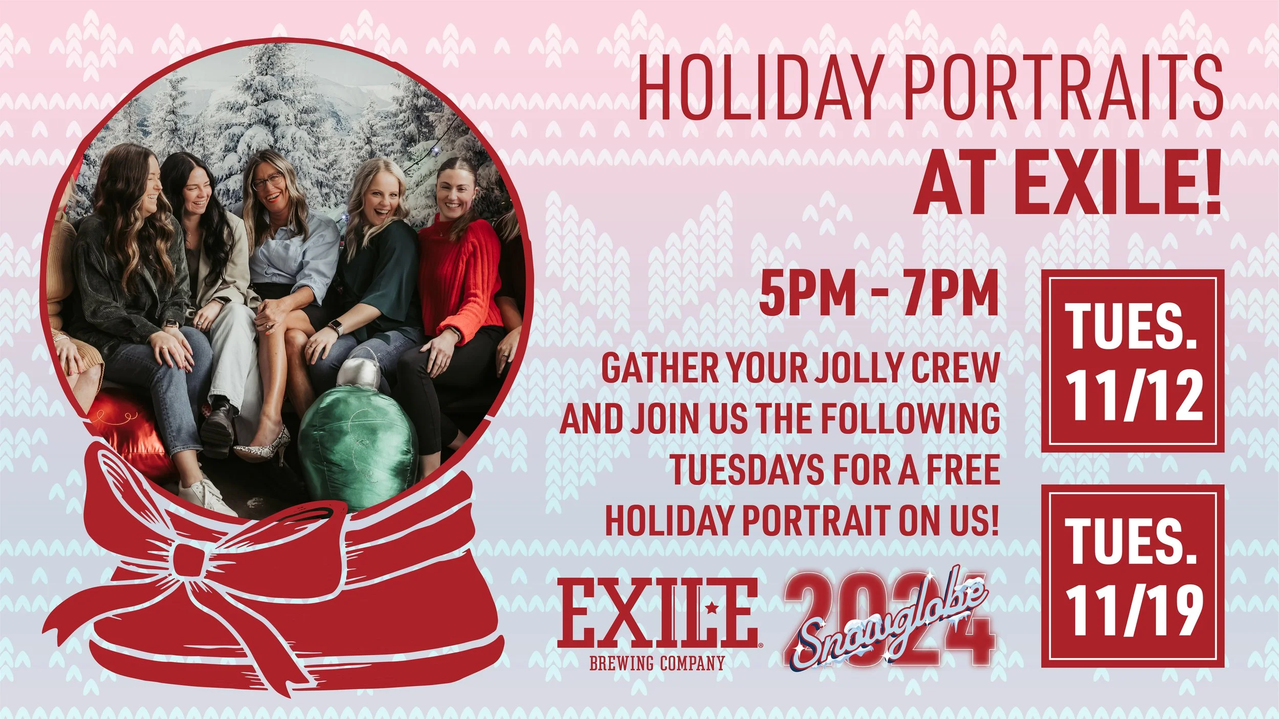 Holiday Portraits — Exile Brewing