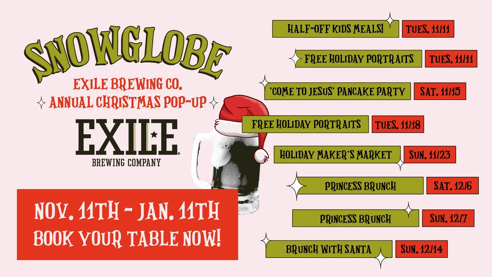 Exile Events — Exile Brewing