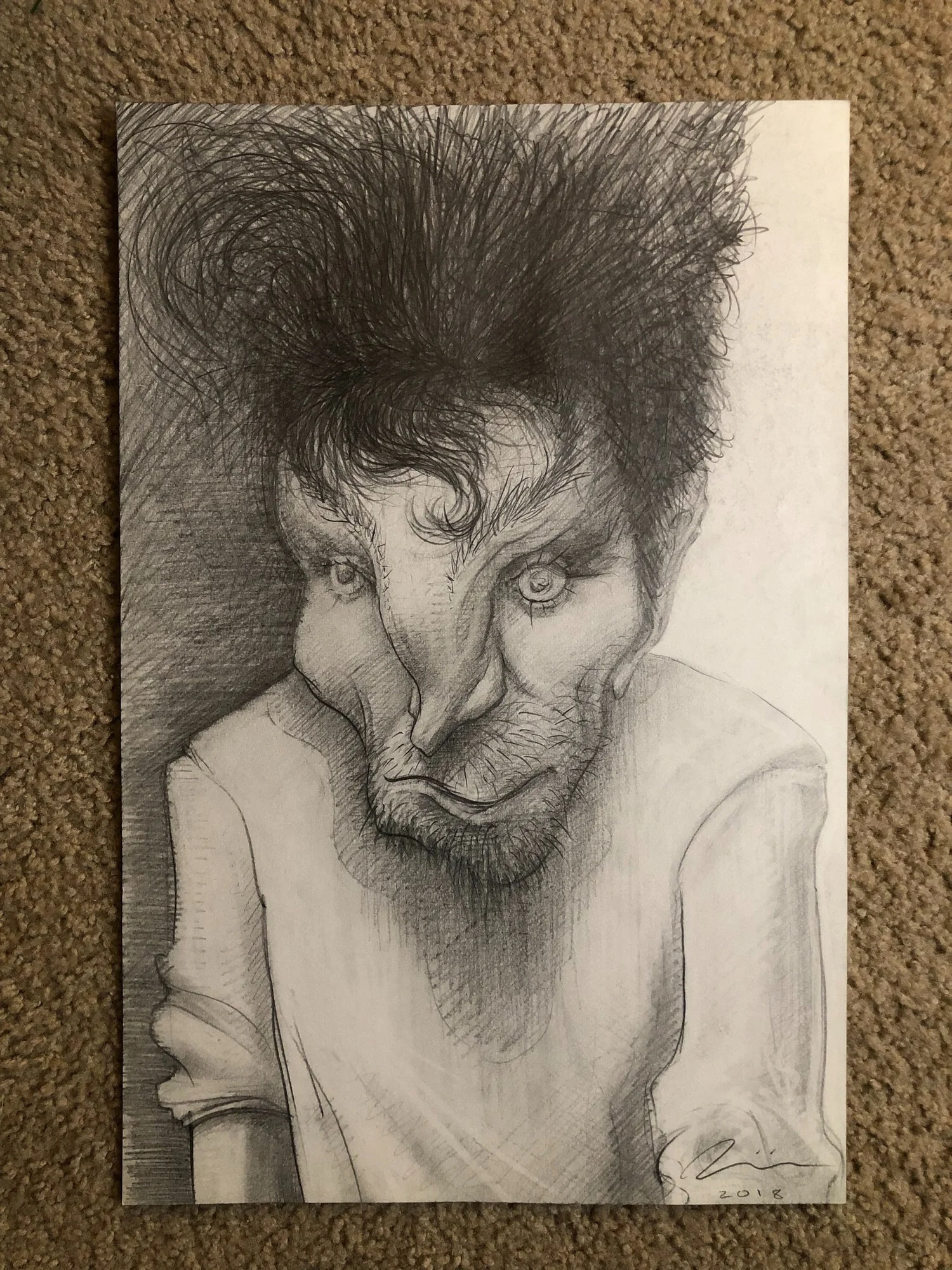 Schizophrenic Self Portrait