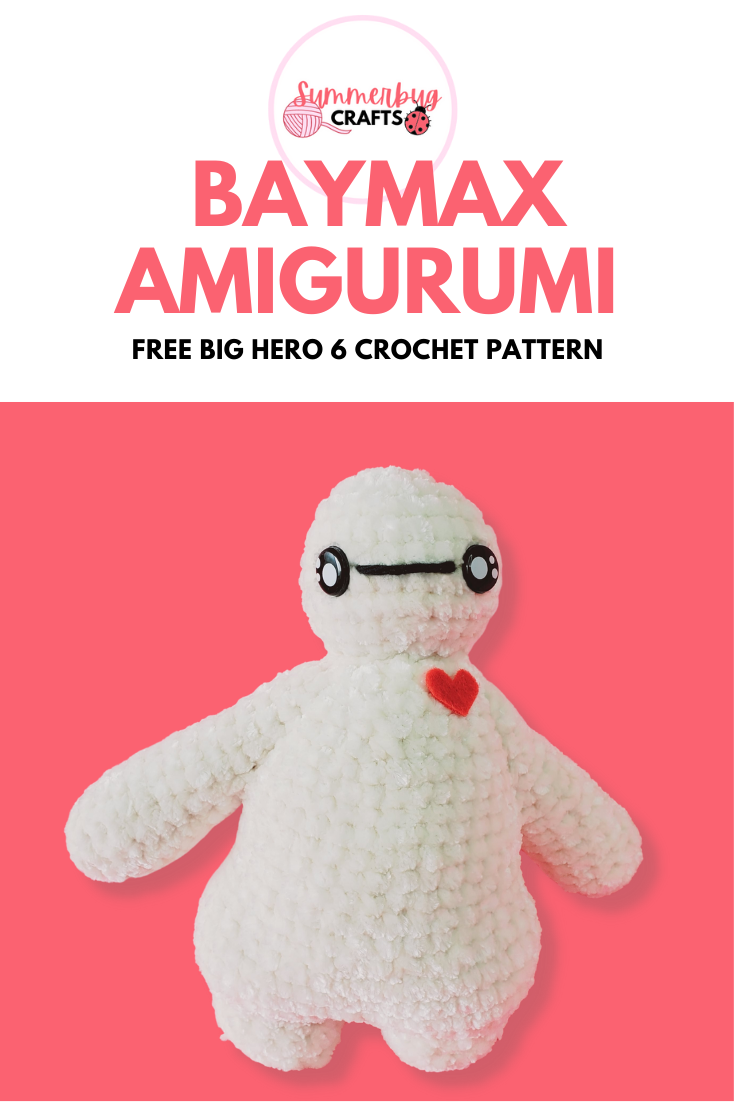 Baymax Plush Crochet Pattern — Summerbug Crafts
