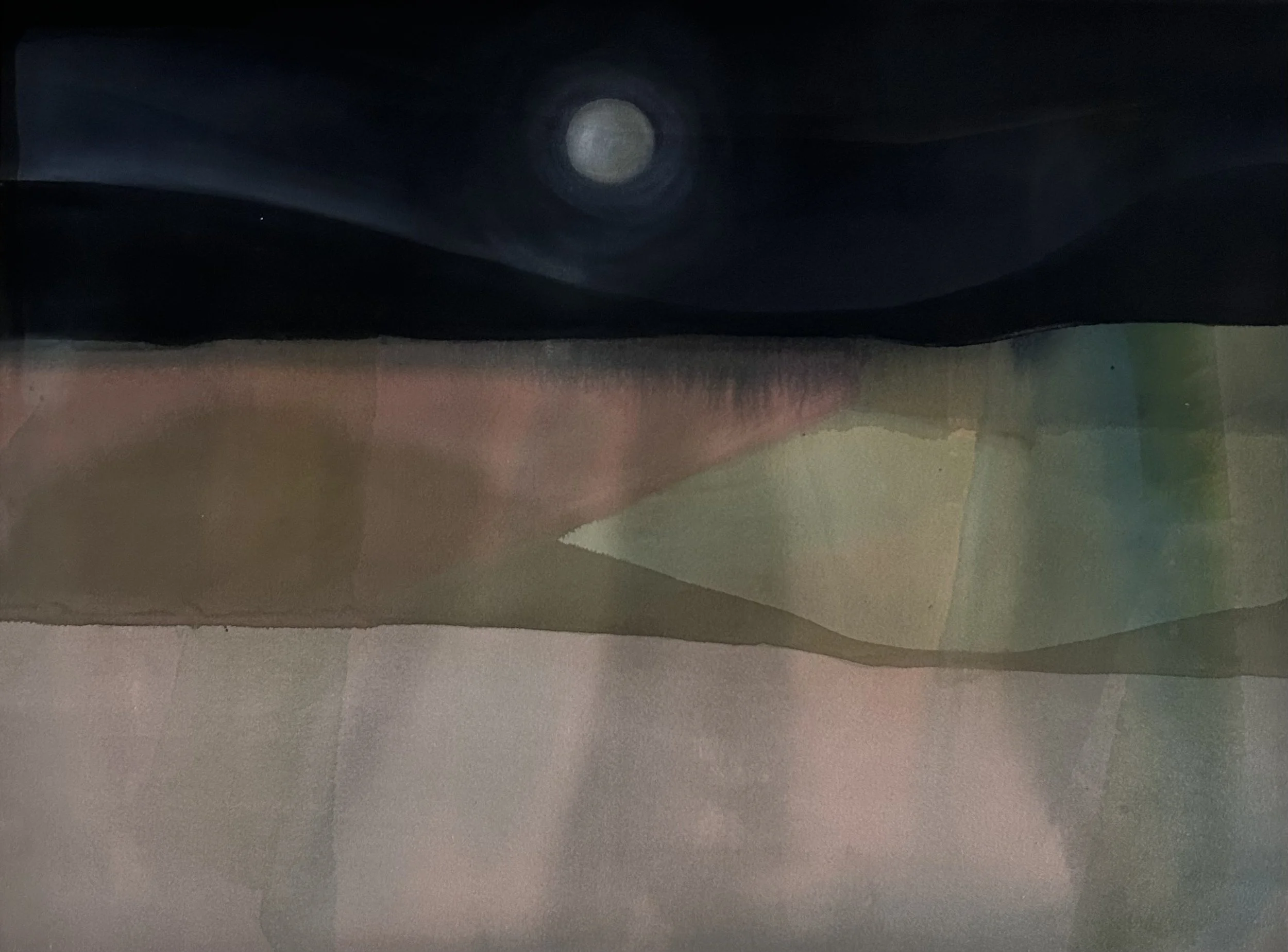 MOODY BLUE ABSTRACT PAINTING WITH ENERGY BY KRISTEN GIORGI — Kristen Giorgi