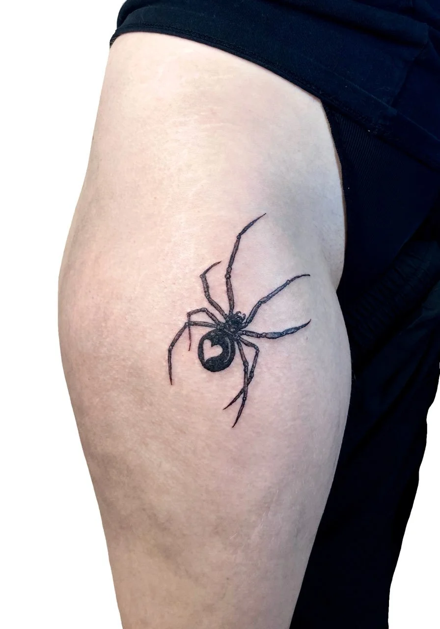 Moonlit Fangs Tattoo