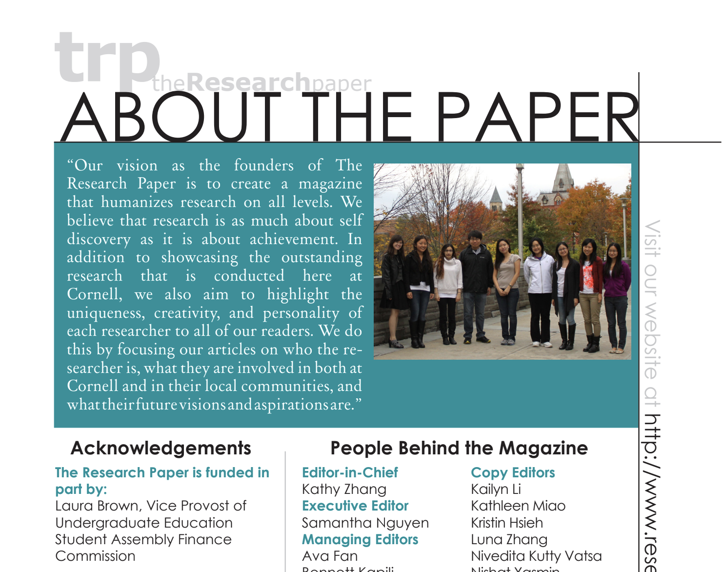 Past Issues — CURM