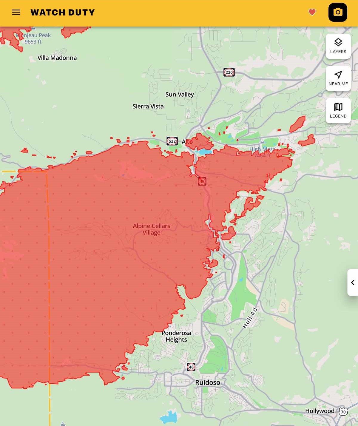 Fires force evacuation of Ruidoso, N.M. — Southern New Mexico ...