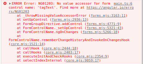 No Value Accessor For Form Control Name — Alex Wilson