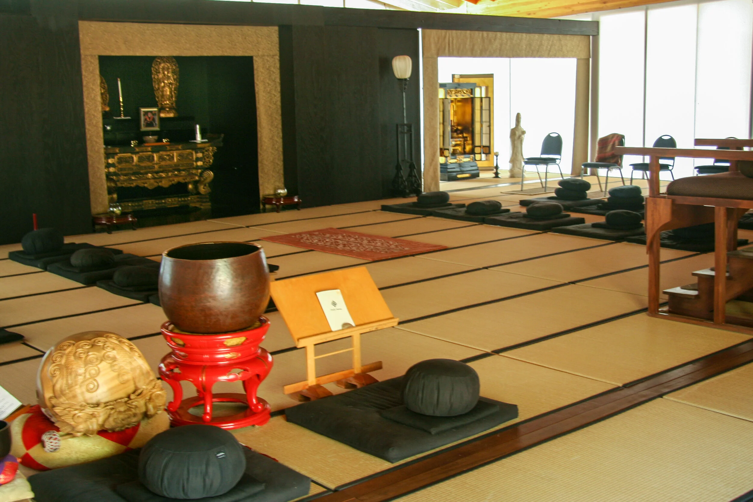 The Sutra Hall — Bodhi Manda Zen Center