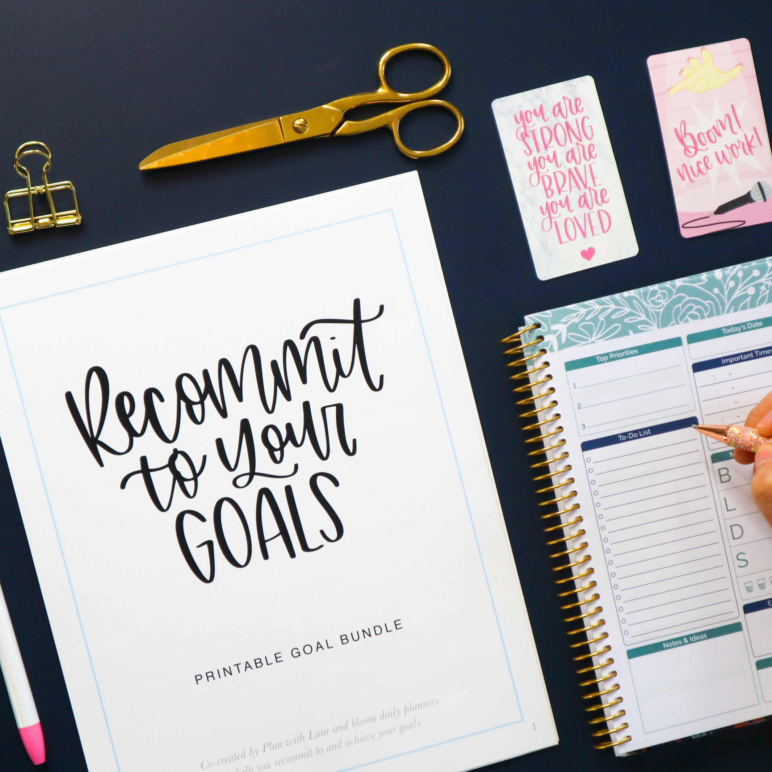 Recommit to your goals bundle and workshop — Plan With Laur Recommit to your goals bundle and workshop — Plan With Laur