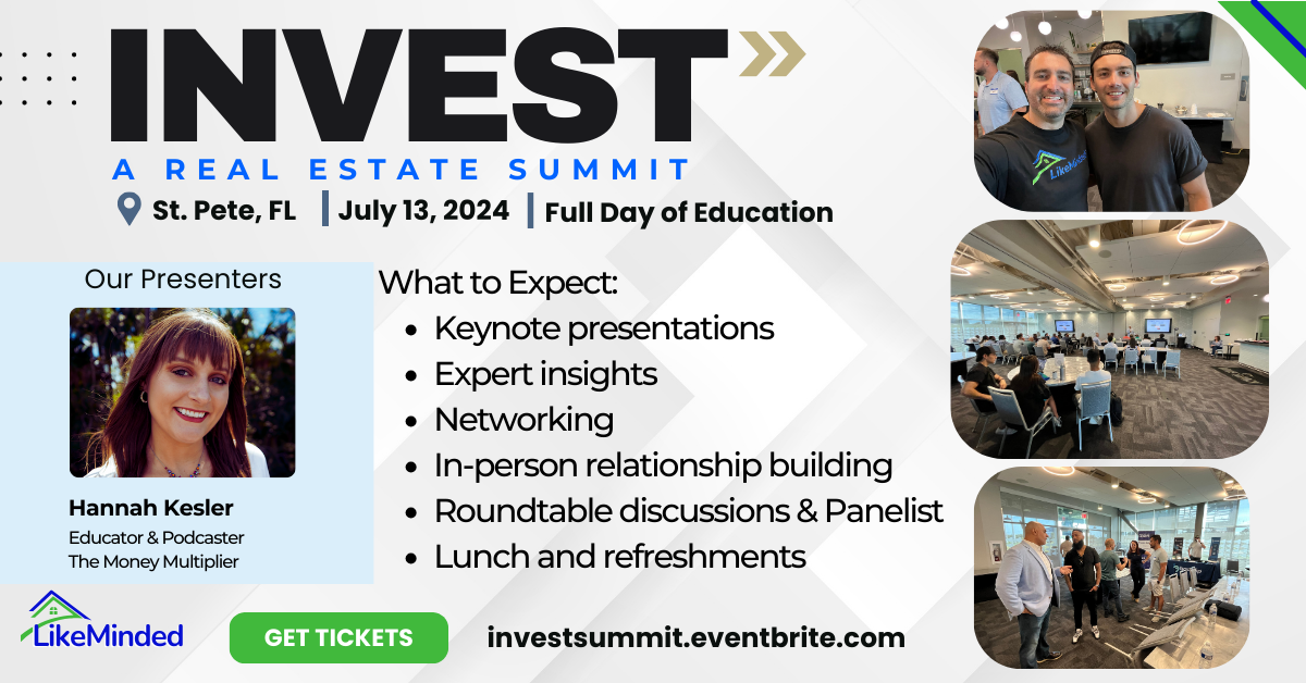 Real Estate Investor Meetup Schedule — LikeMinded