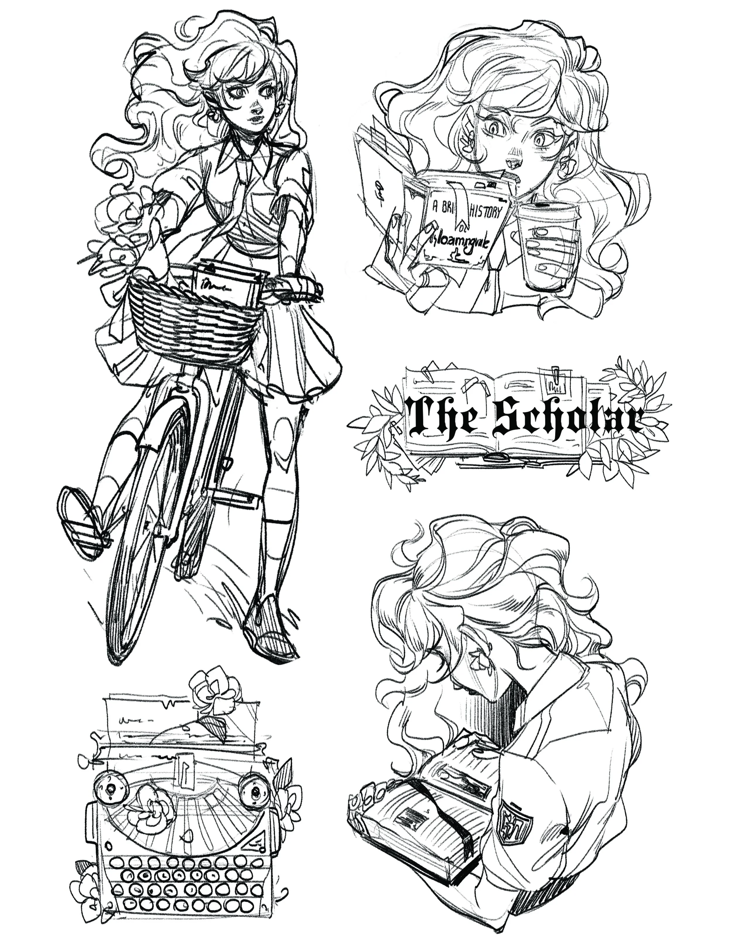 Sketchbook — Cosmic Spectrum Art