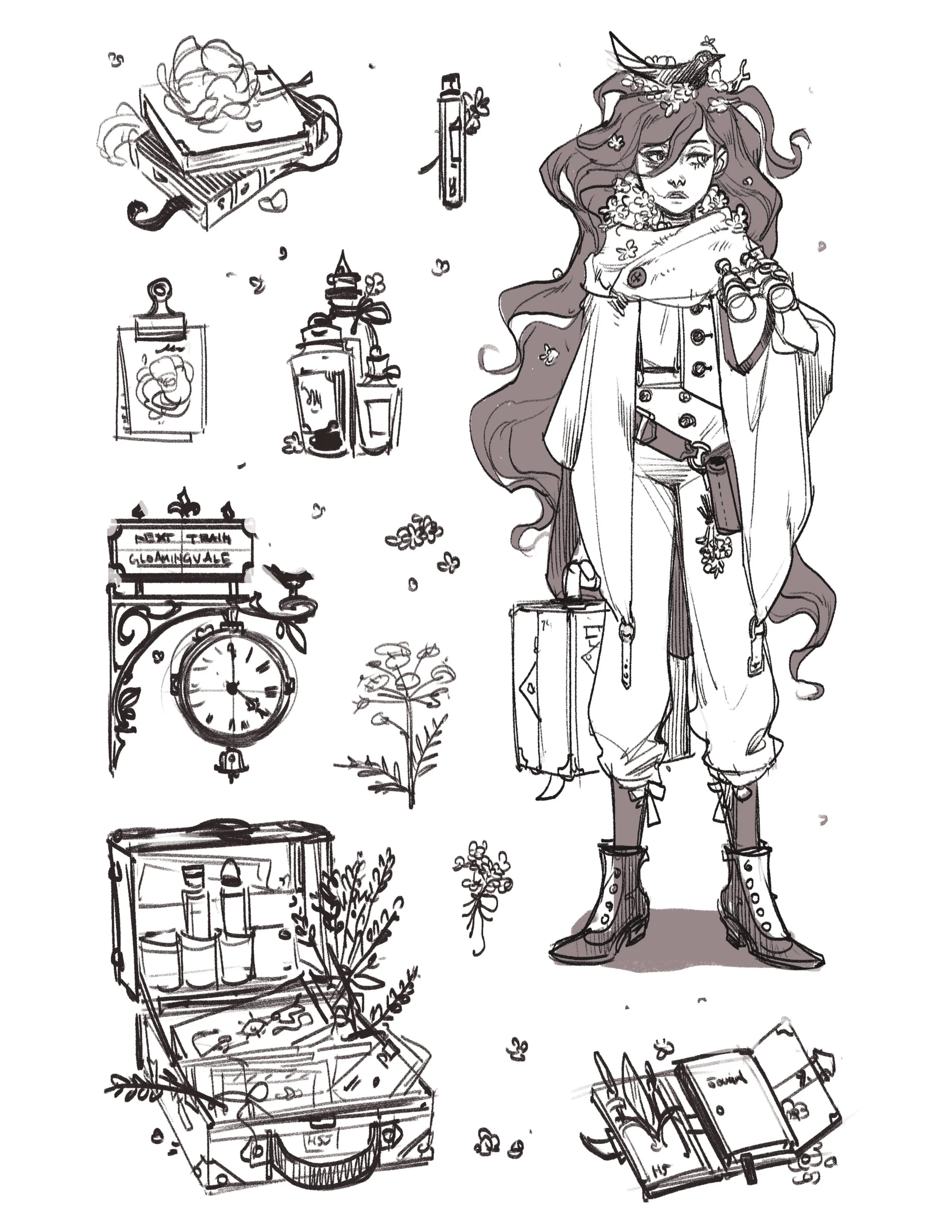 Sketchbook — Cosmic Spectrum Art