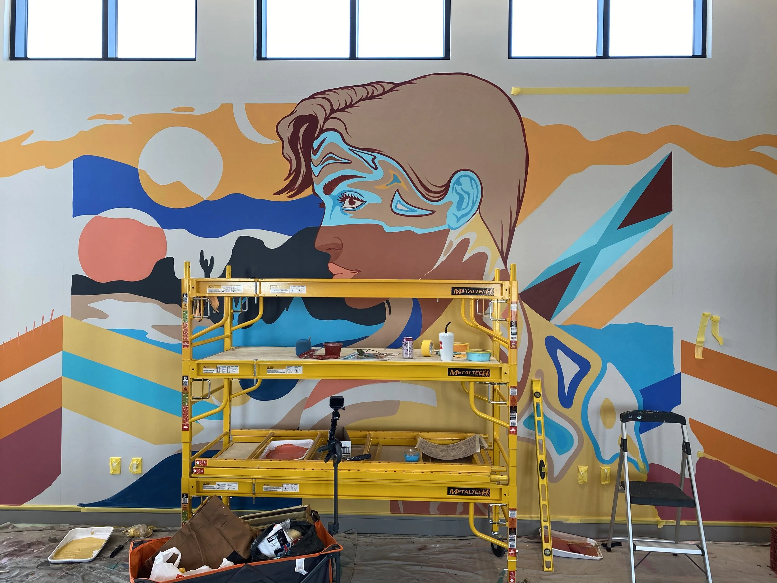 The Derby, Mural 2 — Skye Walker