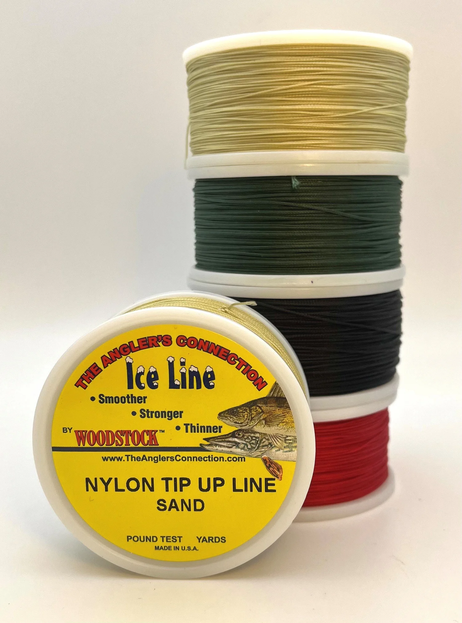 Nylon Tip Up Line for Ice Fishing — Woodstock Line