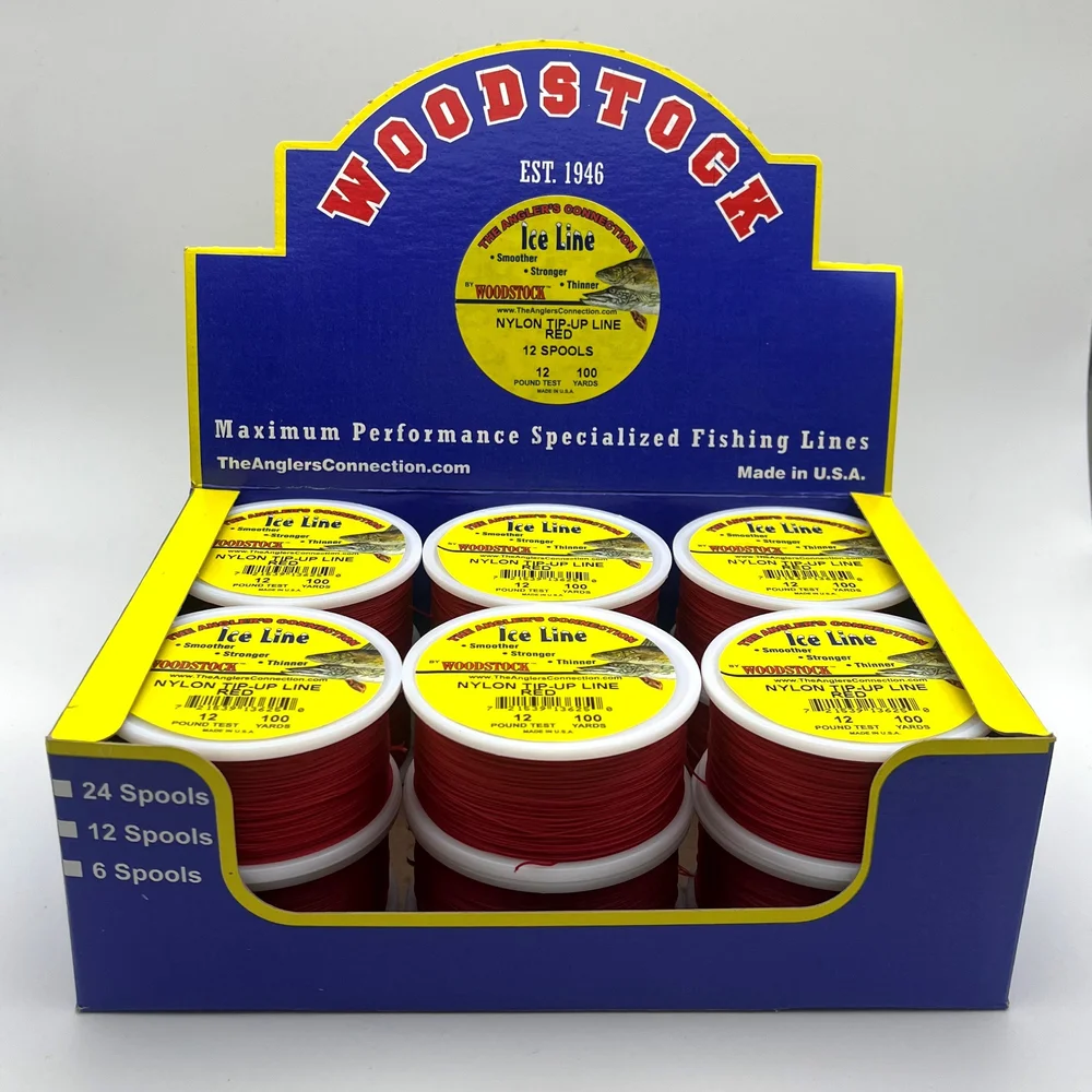 Nylon Tip Up Line for Ice Fishing — Woodstock Line
