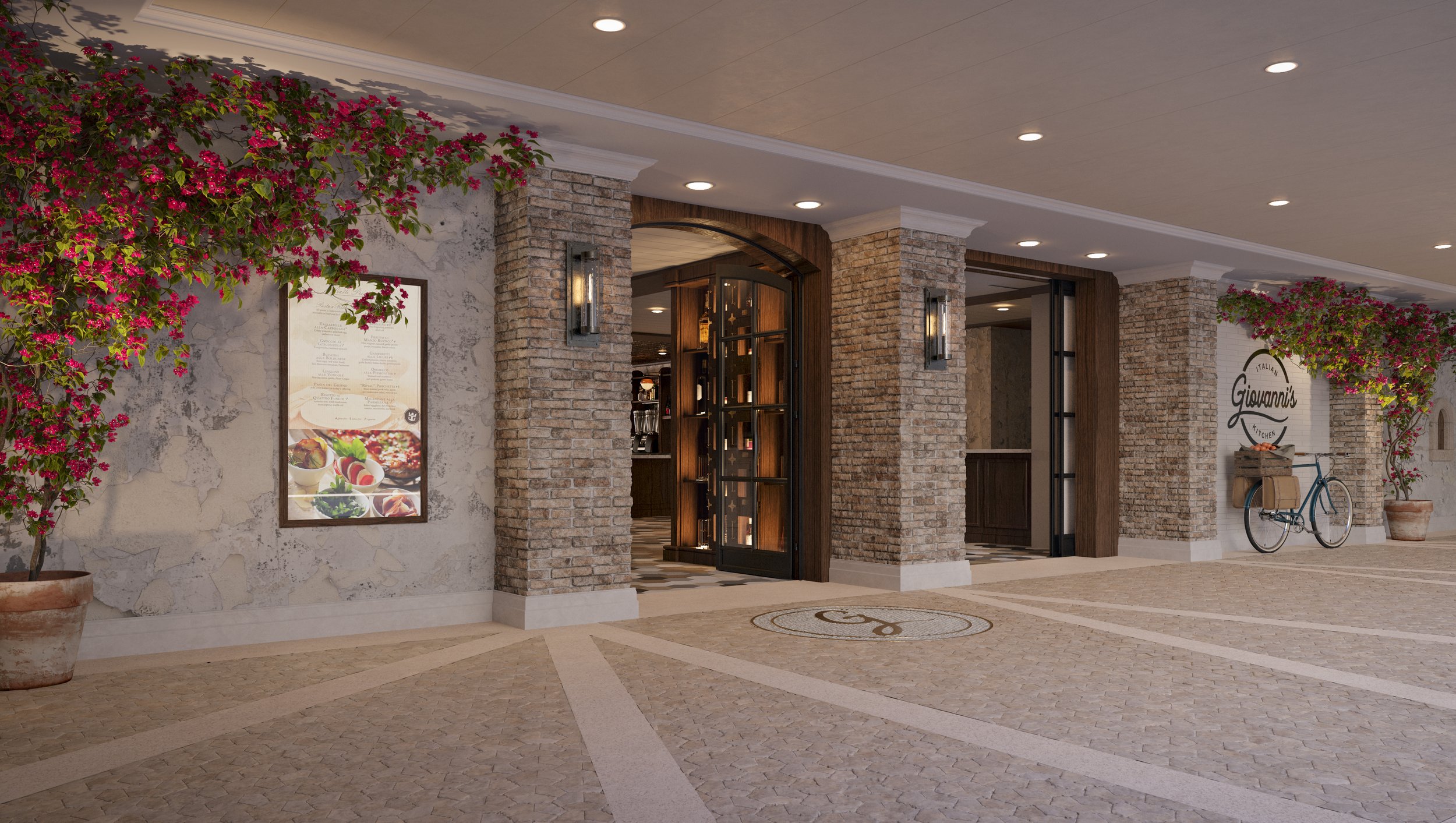 Italian family style restaurant and lounge mixing traditional and ...