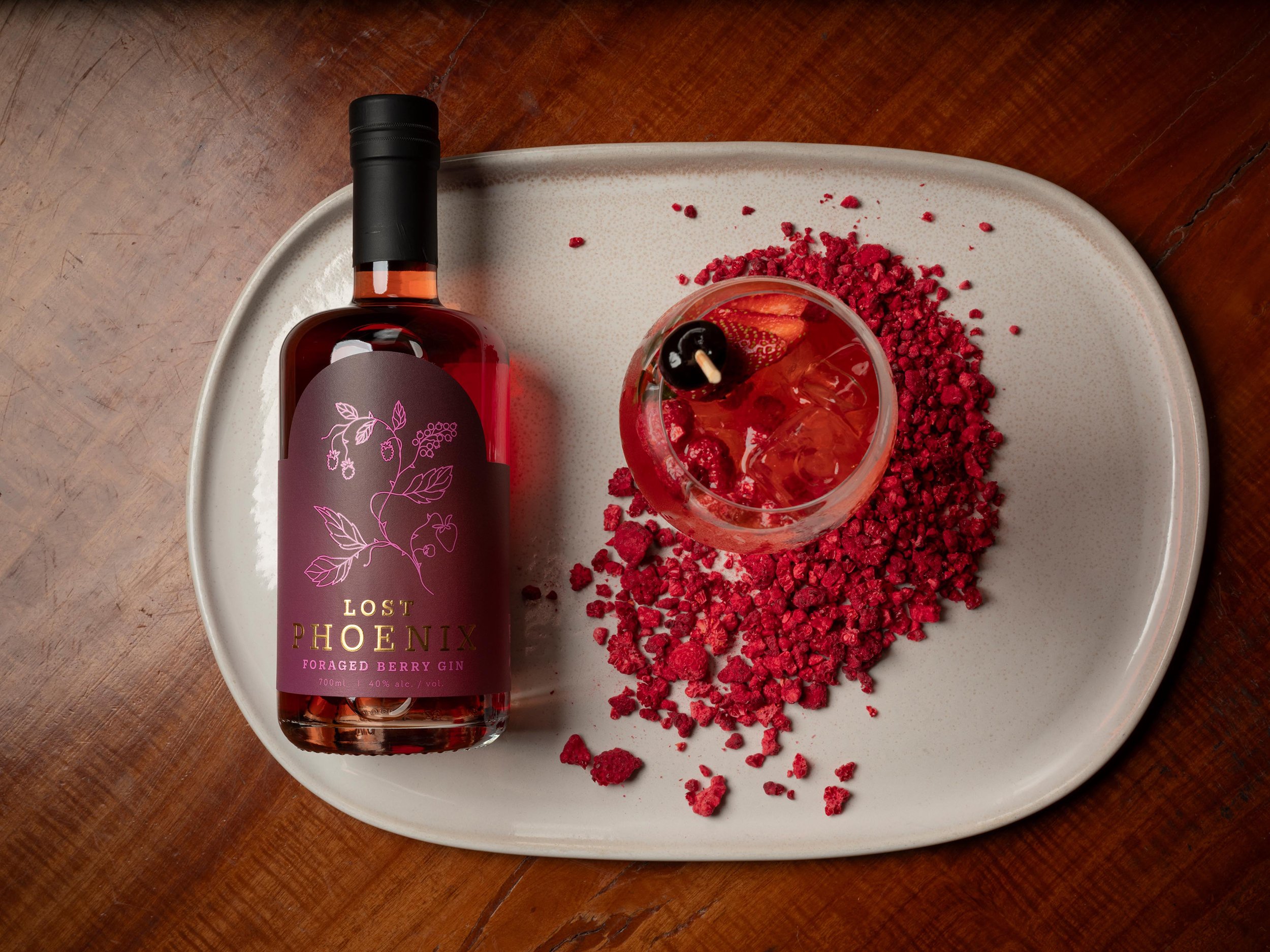 Foraged Berry Gin — Lost Phoenix Spirits