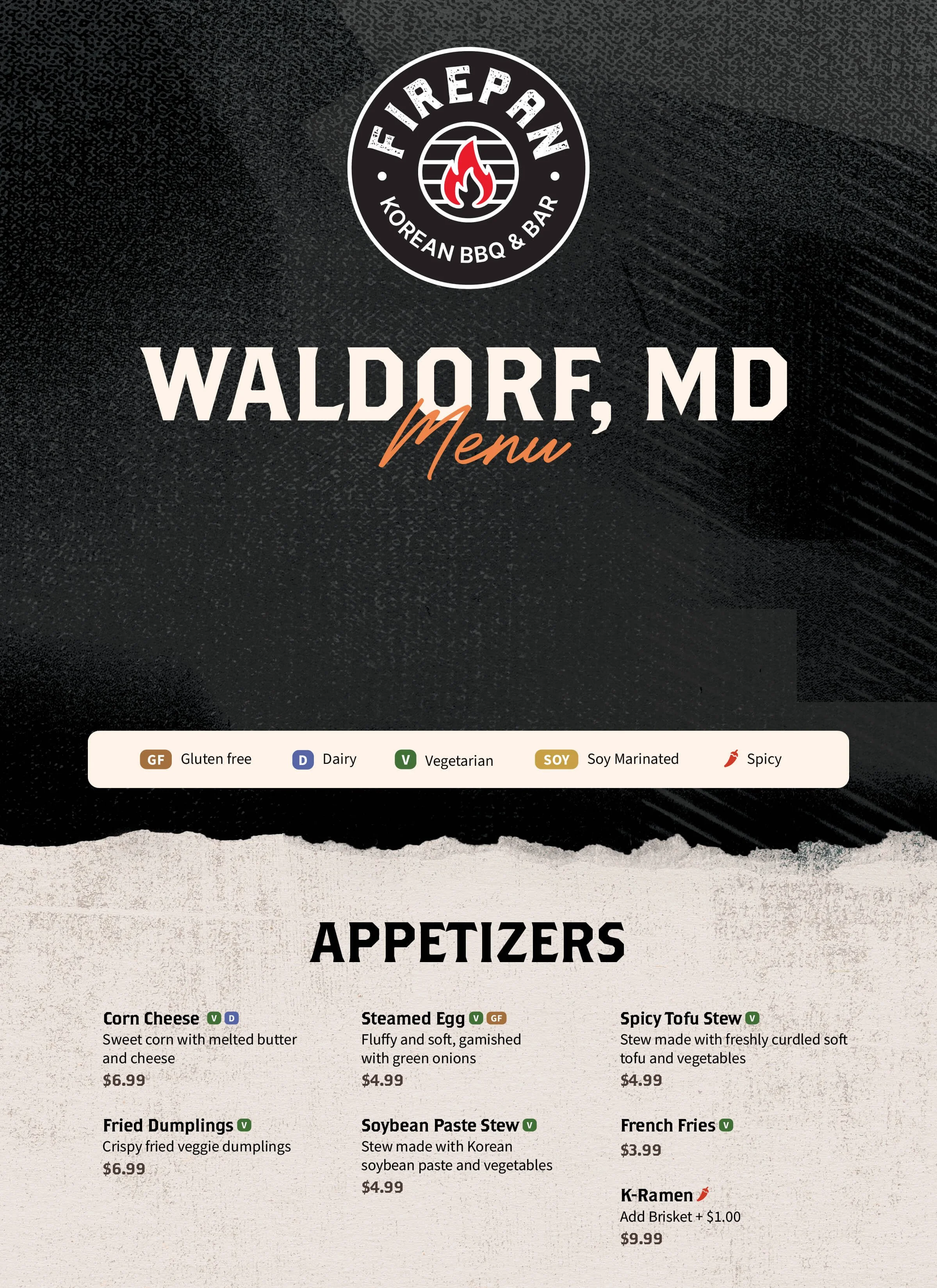 A-LA-Carte Waldorf — Firepan KBBQ