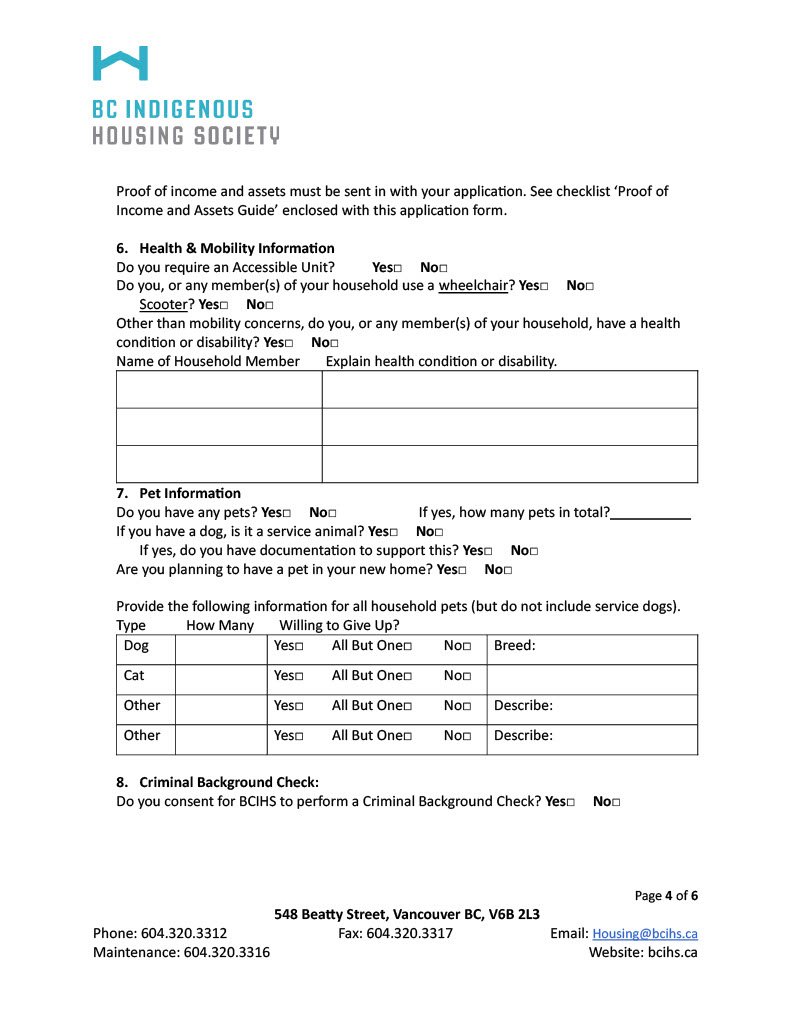 Eligibility and how to apply — BC Indigenous Housing Society
