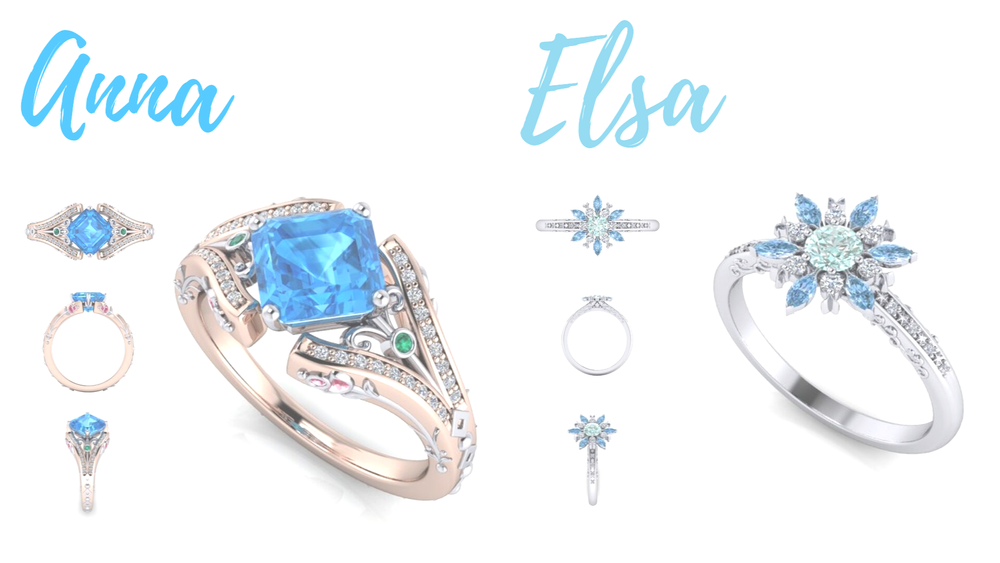 Disney Princess Inspired Rings — Forge Jewelry Works