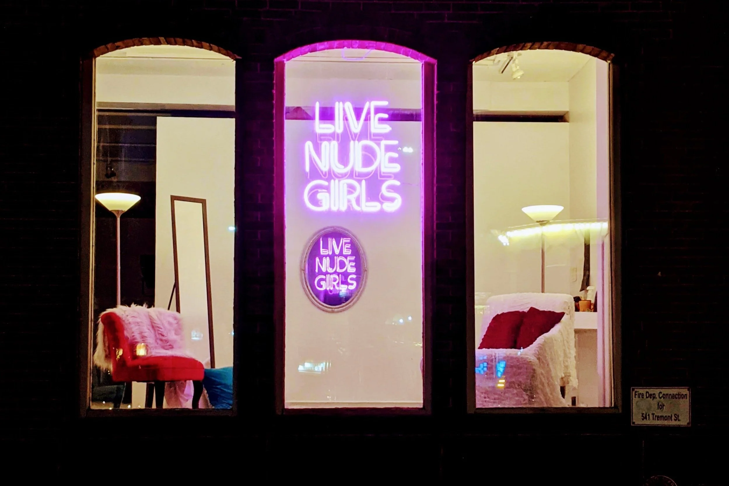 Julie Ann Otis BCA Live Nude Girls Art Installation Samana Healing Julie Ann Otis BCA Live Nude Girls Art Installation Samana Healing