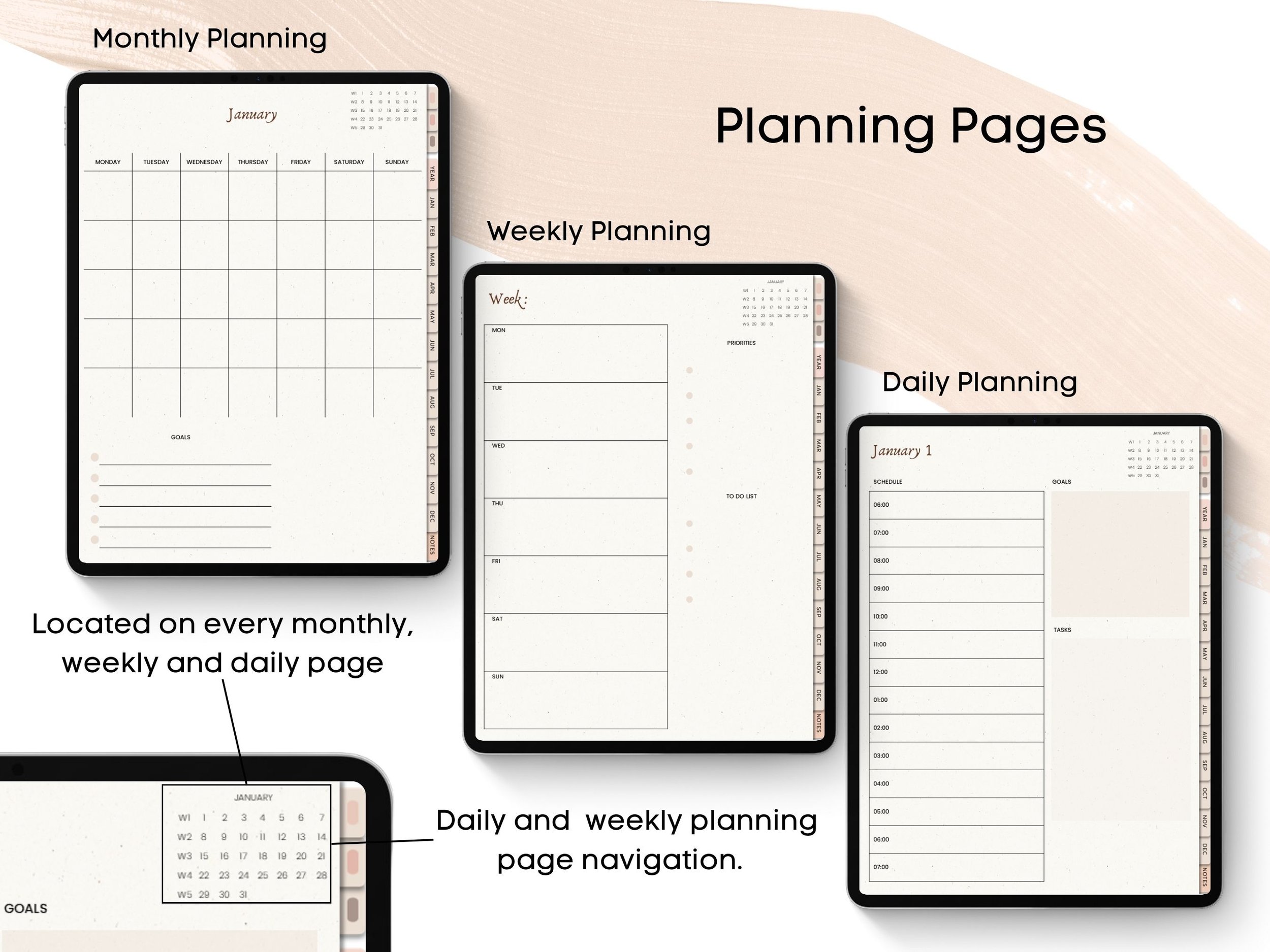 Undated Digital Planner — Joyfully Paperless