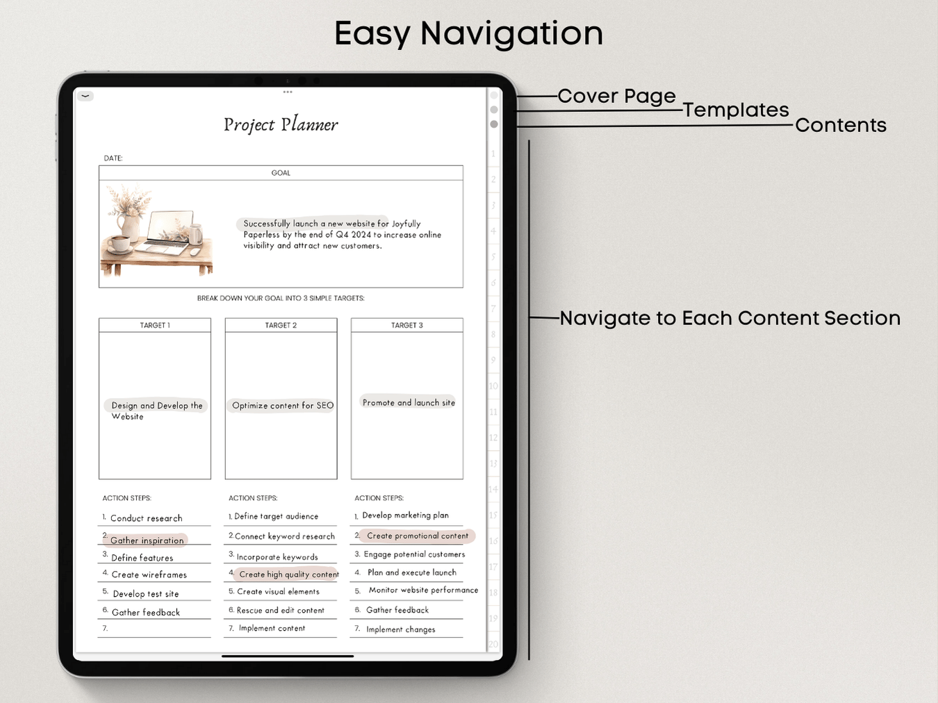Digital Bullet Journal — Joyfully Paperless