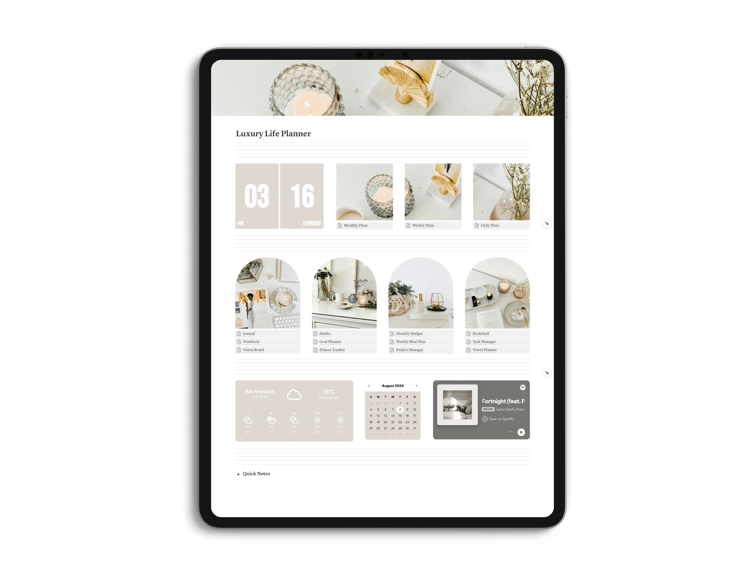 Notion Planner — Joyfully Paperless