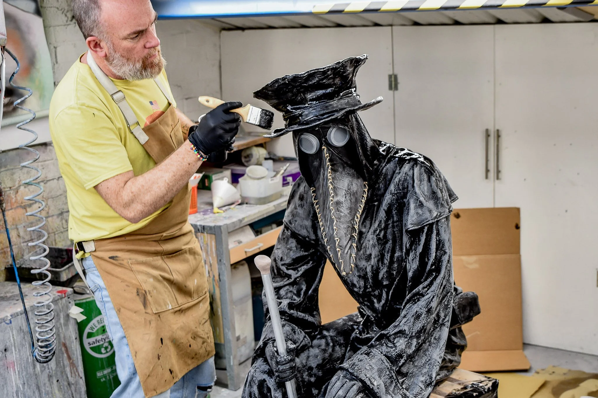 The Real Mary King’s Close - Plague doctor statue — Designworks Modelshop