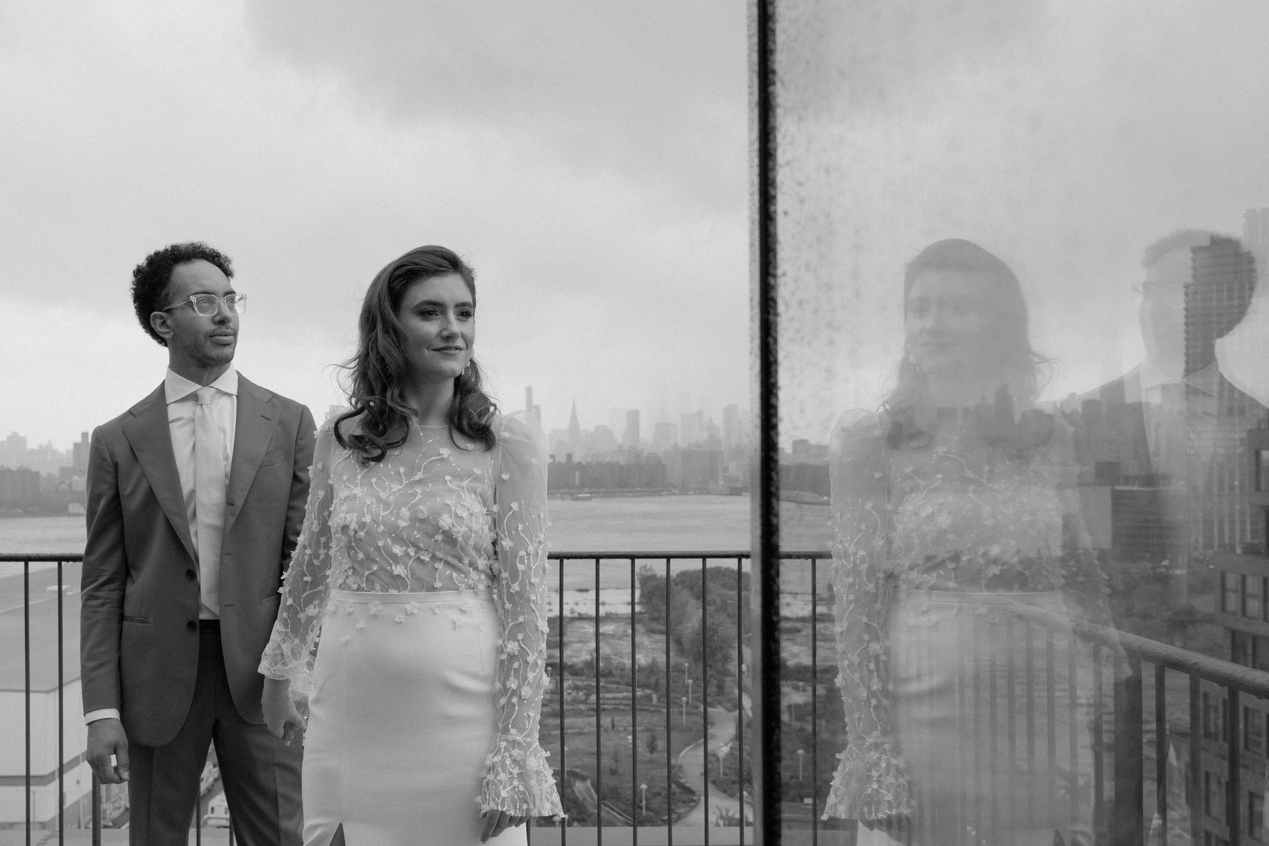 Nora & Nathan's Jazz-Filled Brunch Wedding at 80 Wythe Hotel — Morina ...