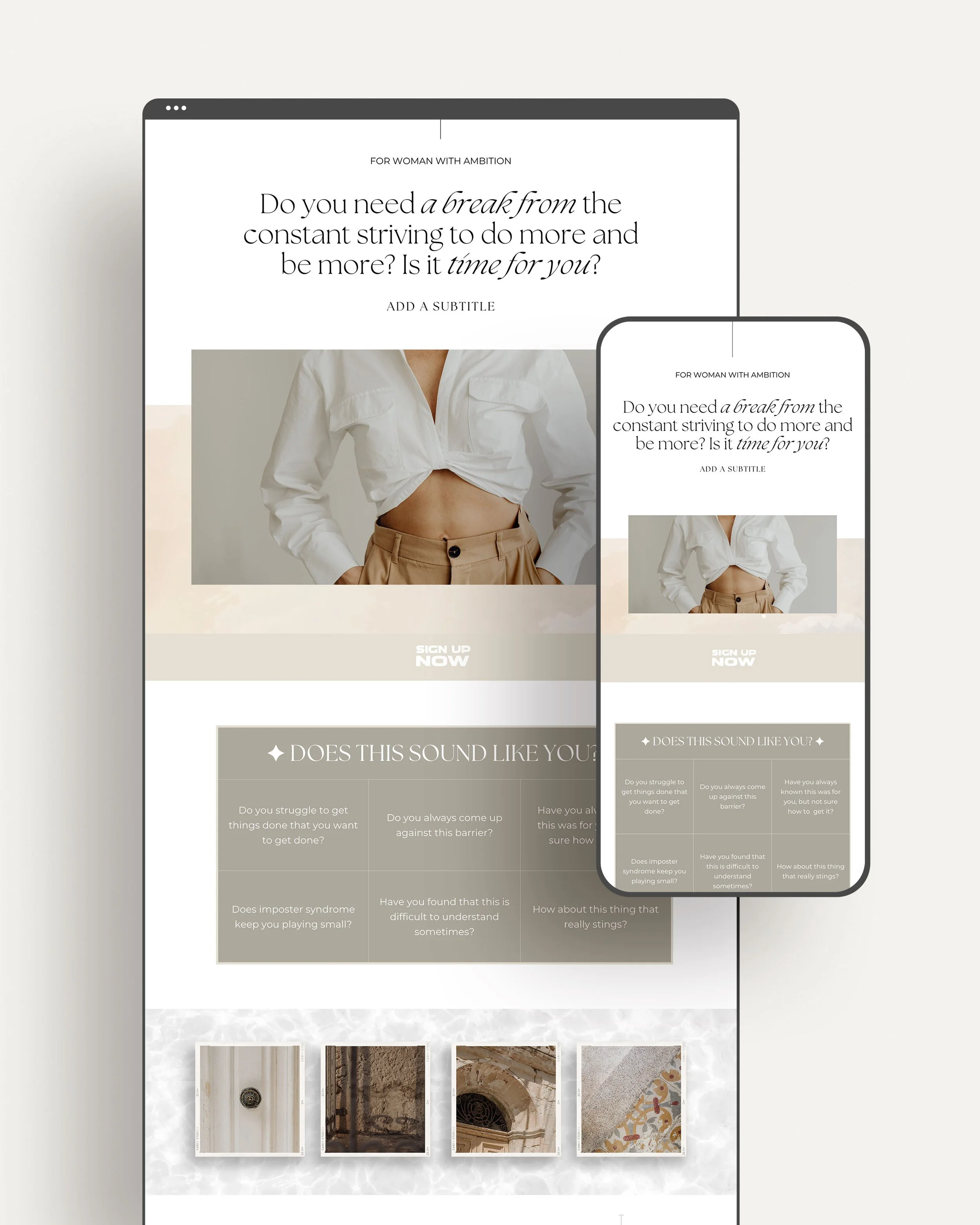 Salespage Templates — CREATED BY WAYNE