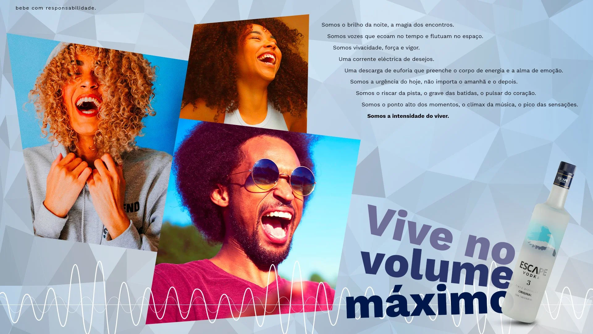 Escape Vodka. Vive no volume máximo — Lucas_Giddings :: Art_Director