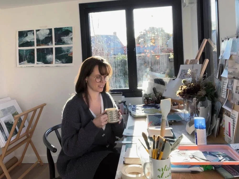 Laura French Art : Abstract Expressive Paintings for Your Home