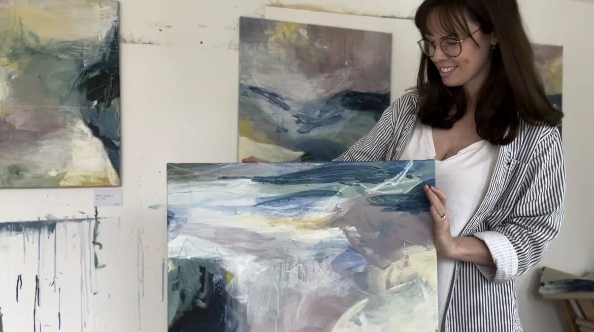 Laura French Art : Abstract Expressive Paintings for Your Home