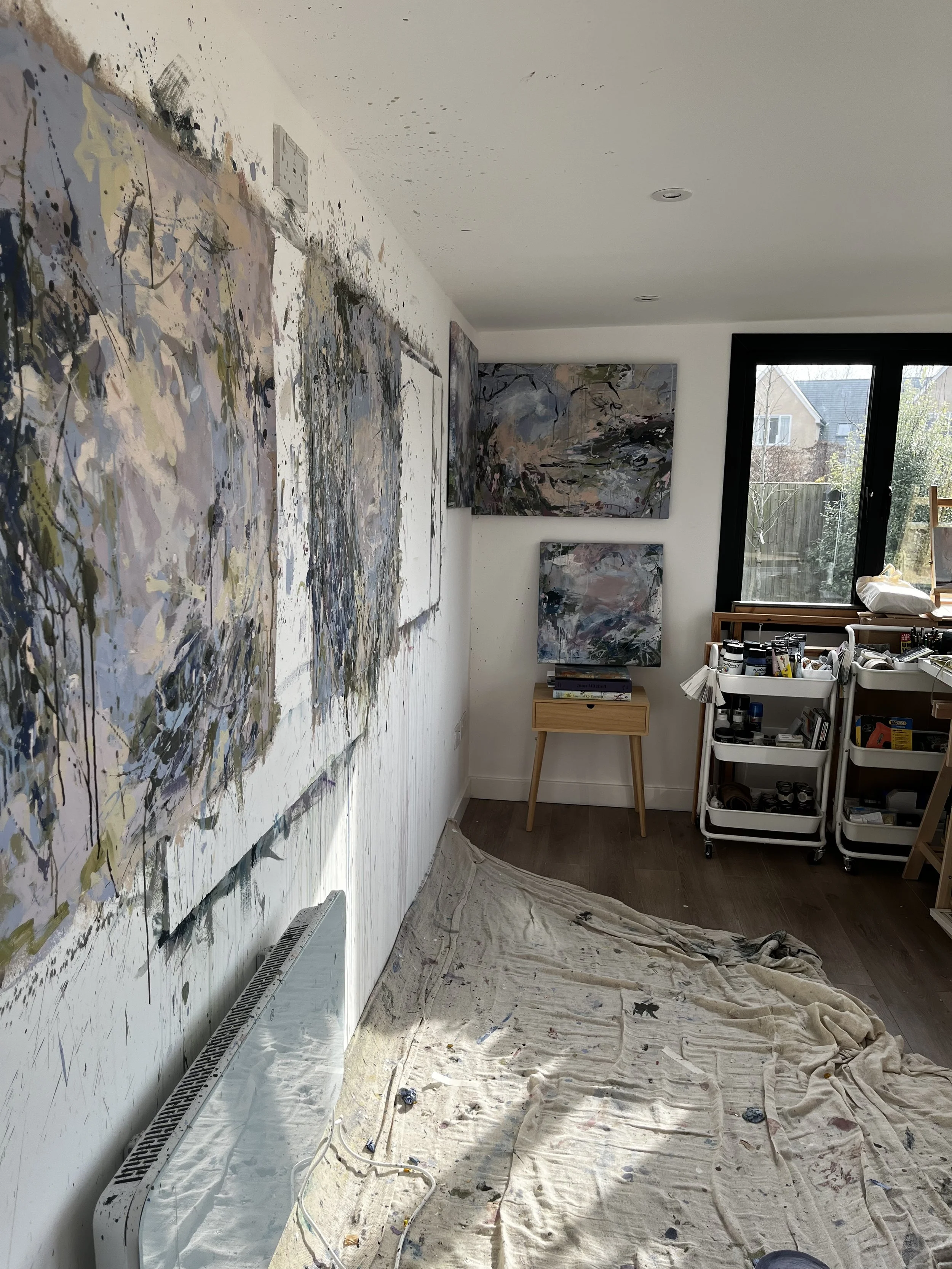 Laura French Art : Abstract Expressive Paintings for Your Home