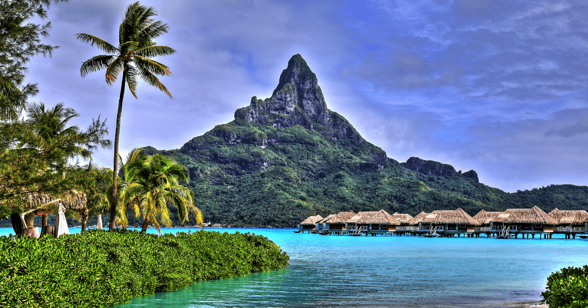 Young Women Of Bora Bora