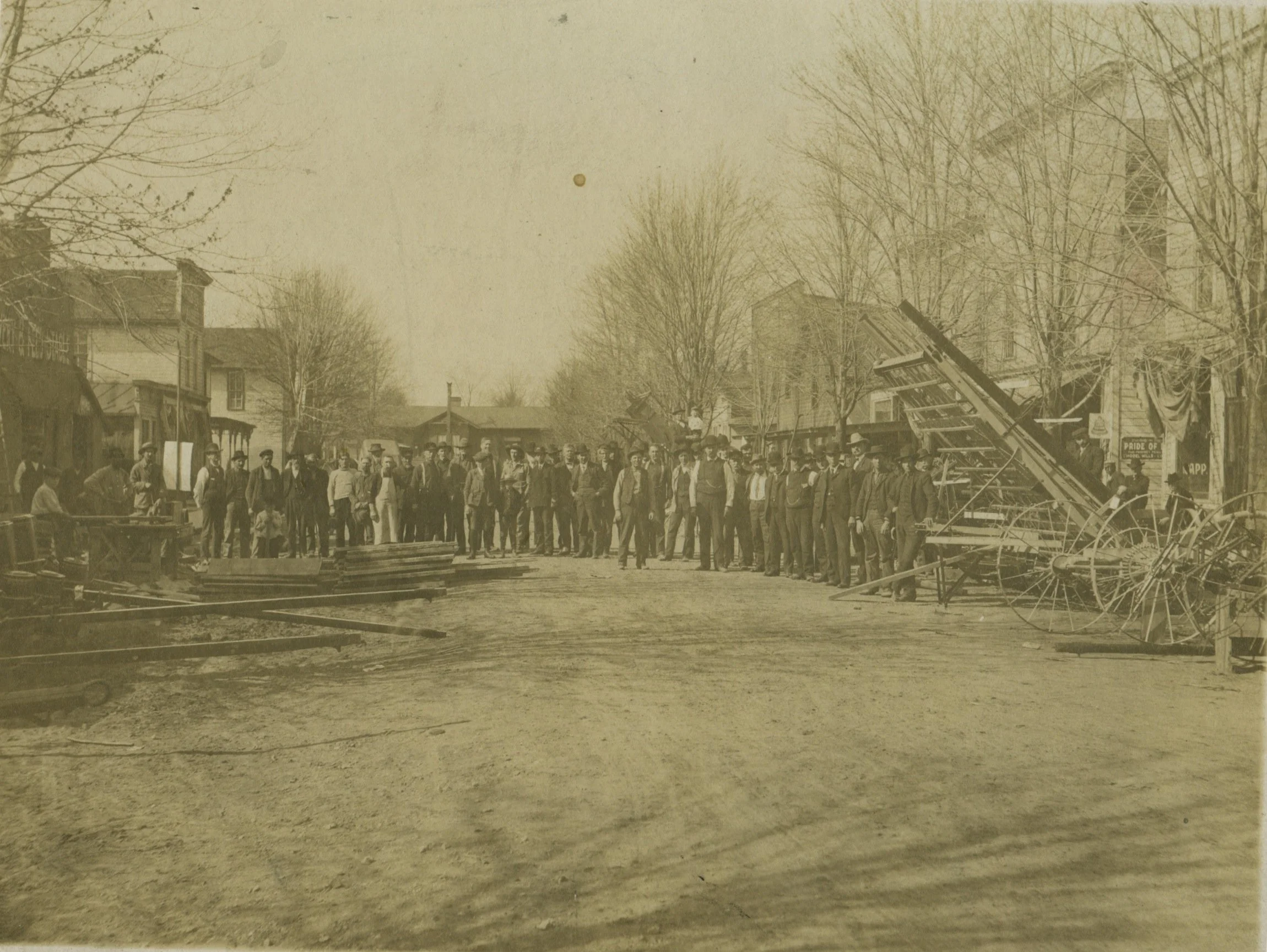 Bodell Garage - Harrod, Ohio — Auglaize Township Historical Society