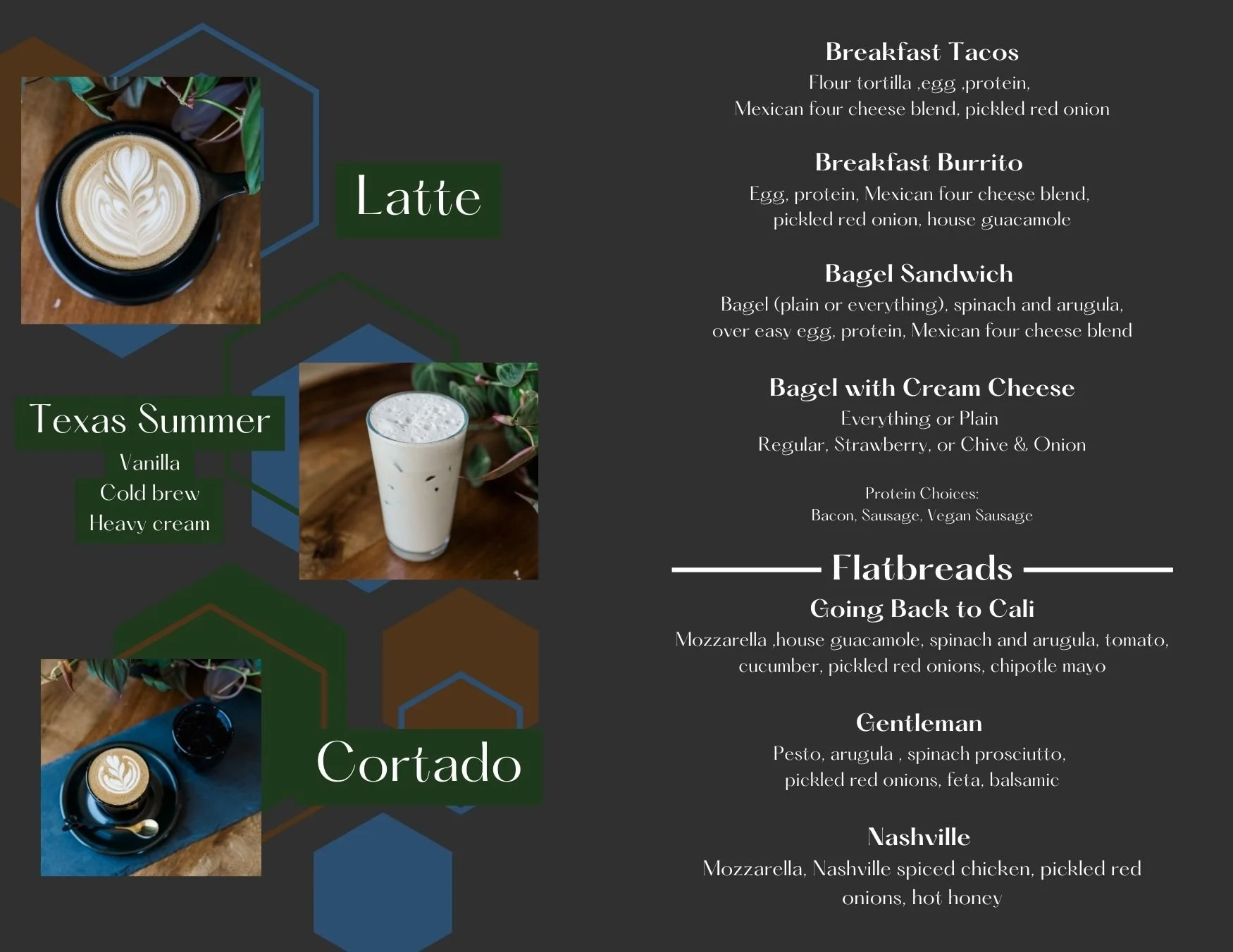 Menu — Coffee Sherman, Tx | The White Rabbit Coffee House