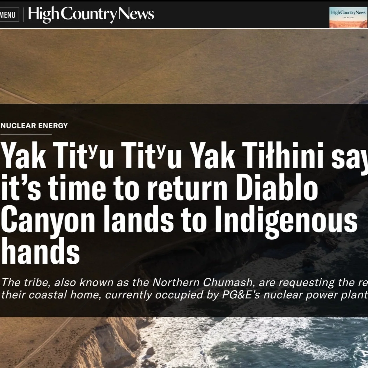 News — YTT Northern Chumash Tribe