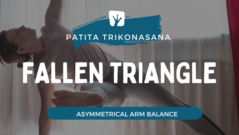 How to do Fallen Triangle Pose (Patita Trikonasana) — Upward Frog CIC ...