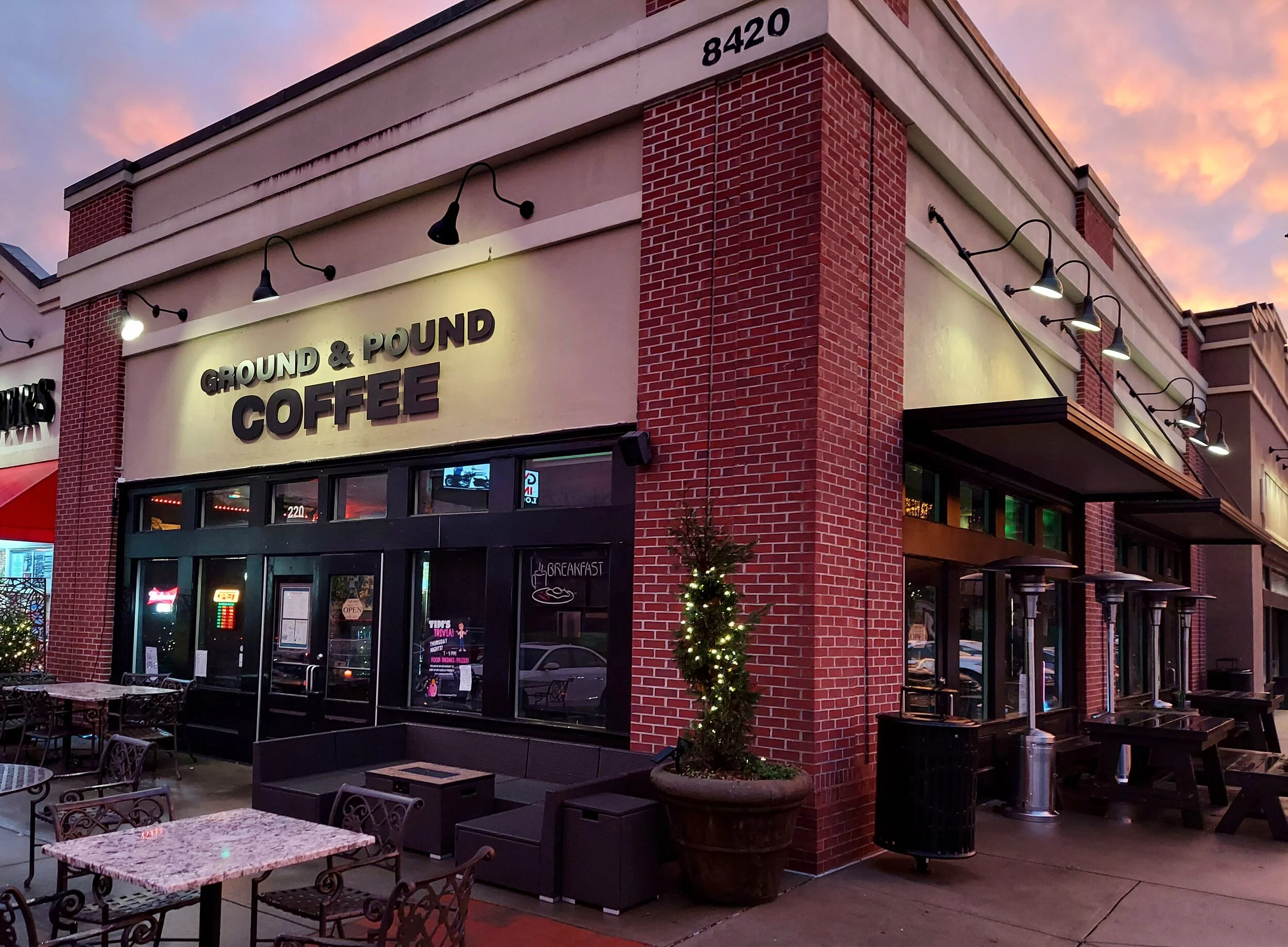 Ground & Pound Coffee Welcome