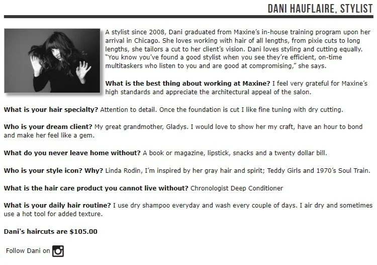 Remarkable Hair Stylist Bio Examples: It's Not as Difficult as You Think