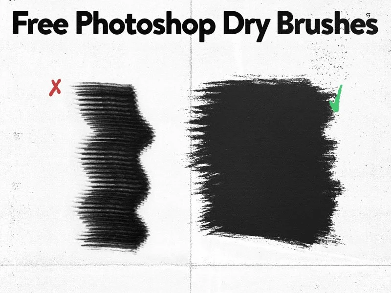 Dry Brush Photoshop